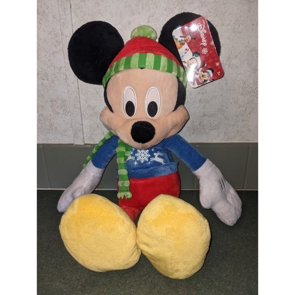 Walt Disney | Toys | Disney Movie Mouse Christmas Snowflake Plush ...